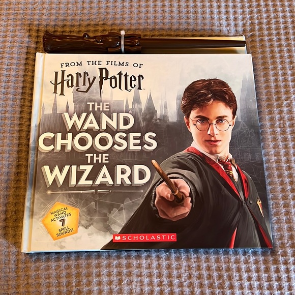 Scholastic | Other | The Wand Chooses The Wizard Book And Wand | Poshmark